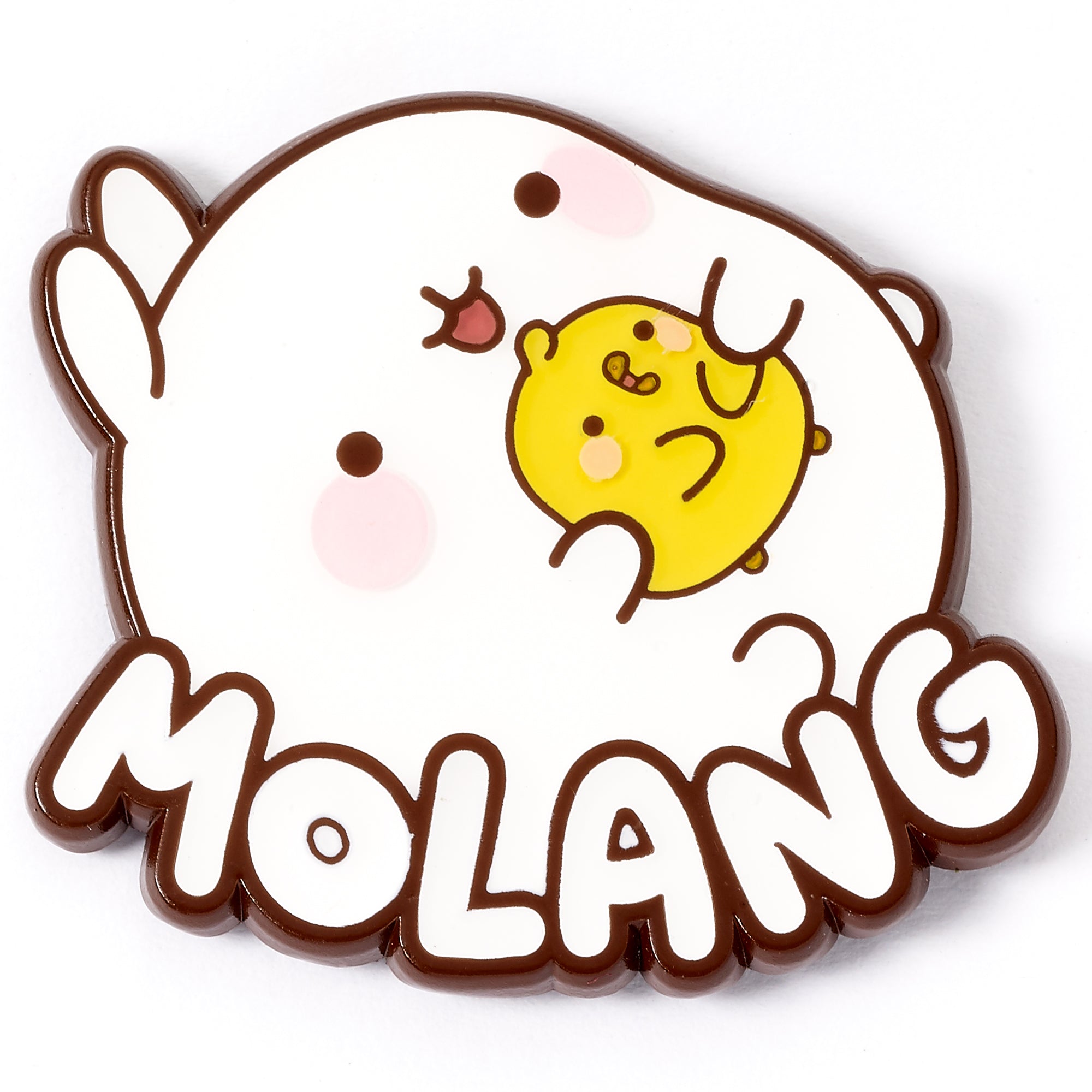 Molang and Piu Piu Logo Pin Badge – Kellica