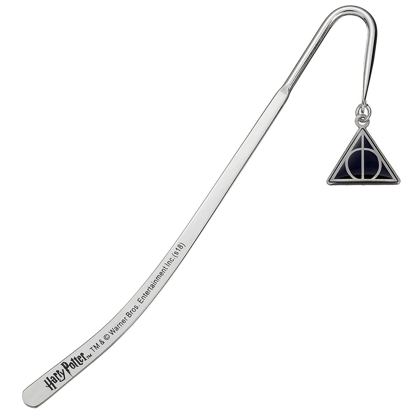 Harry Potter Deathly Hallows Bookmark - Silver – Kellica